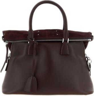 Maison Margiela Schultertasche - Dunkelrot
