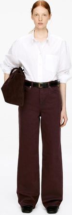 Arket LUPINE Flared Jeans -Rot