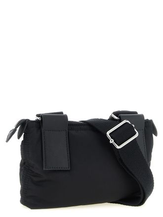 Maison Margiela Mens Black Polyamide Crossbody Bag