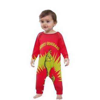 Generic Le Grinch Pyjama Noel Famille De Grinch Bebe Homme Hiver Noël Garcon Coton Costume Femme The Pull Adulte Assorti Couple Deguisement Ensemble Enfant Ve