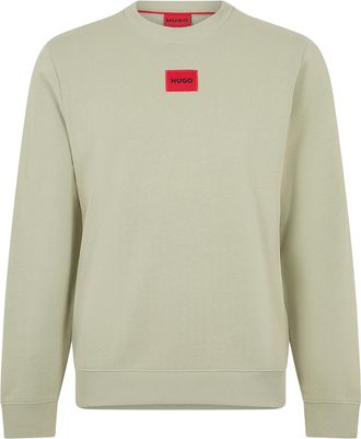HUGO BOSS Hugo - Diragol Sweatshirt f&uuml;r Herren, Rundhalsausschnitt (Khakigr&uuml;n)