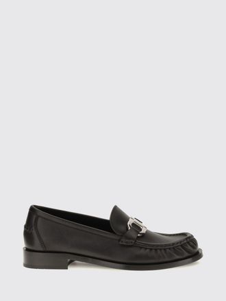Ferragamo Mocassins Gancini en cuir de veau avec logo m&eacute;tallique