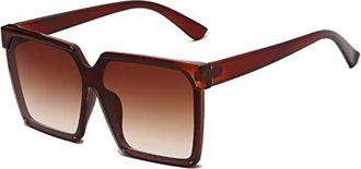 Generic Lunettes de soleil tendance pour femme à large monture 2025 (couleur : G, taille : moyenne)