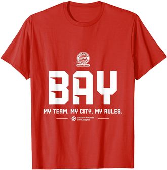 EuroLeague Teams - FC Bayern Munich (red) T-Shirt