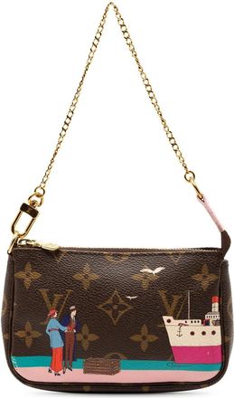Louis Vuitton Crossbody Bags - Monogram Transatlantic Mini Pochette Accessoires - Gr. unisize - in Braun - f&uuml;r Damen
