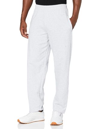 Fruit Of The Loom Herren Open Hem Lightweight Sporthose, Grau-Grey (Heather Grey), XL