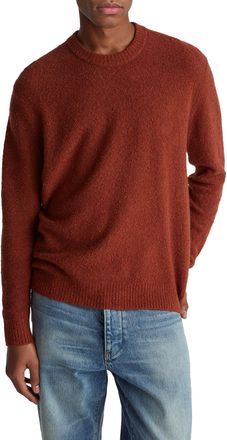 Benetton Herren Maglia G/C M/L 1l5yu10ad Pullover, Orange, Small
