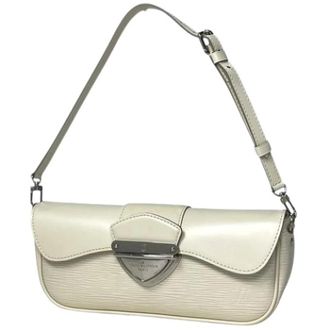 Louis Vuitton Sac pochette Pre-owned Epi - Femme - Pre-owned - Blanc - Taille: ONE Size
