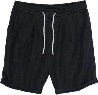 Brunello Cucinelli Homme, Shorts, Bleu, Taille: S Shorts d&eacute;contract&eacute;s