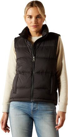 Ariat Womens UltraPuff Insulated Down Gilet in Black, Size 2X-Large, by Ariat