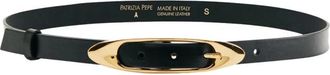 Patrizia Pepe Lederg&uuml;rtel - - Accessories - Damen - Schwarzk - XS