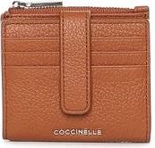 Coccinelle Femme, Accessoires, Brun, Taille: ONE Size Portefeuille Souple M&eacute;tallis&eacute;