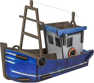 Werkhaus NEU Werkhaus Stiftebox Fischkutter Schiff