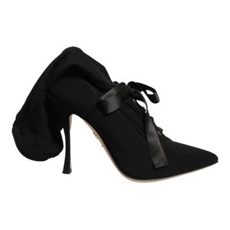 Dolce & Gabbana Halbhohe Stiefel - - Shoes - Damen - Schwarzk - 36 EU