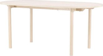 ebuy24 Ebuy24 - Andy table de salle à manger ovale 90x180 cm whitewash