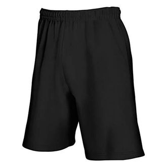 Fruit Of The Loom Lightweight Shorts, Noir (Black), X-Large Homme