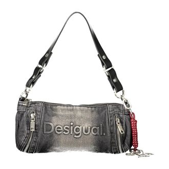Desigual Half Logo Denim Zarauz Bag - - Bags - Damen - Schwarzk - ONE SIZE