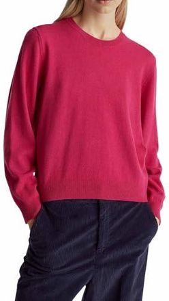 Benetton Maille G/C M/L, Aubergine, M