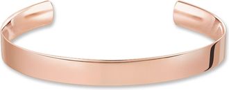 Thomas Sabo Thomas Sabo Damen-Armreif Roségold LOVE CUFF mit Gravur Silber vergoldet 8.8 cm - AR088-415-12-L