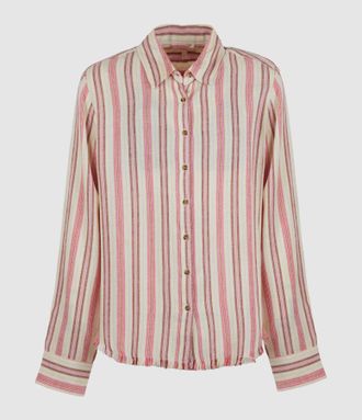 Xirena Chemise Bowie Dusty Pink Stripe