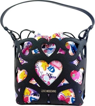 Love Moschino Femme, Sacs, Multicolore, Taille: ONE Size Canvas Sottospalla Colorato