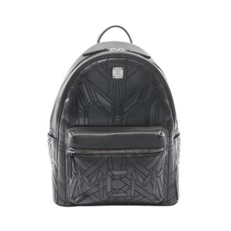 MCM Pre-owned Bionic Nylon Backpack - - Pre-owned - Damen - Schwarzk - ONE SIZE