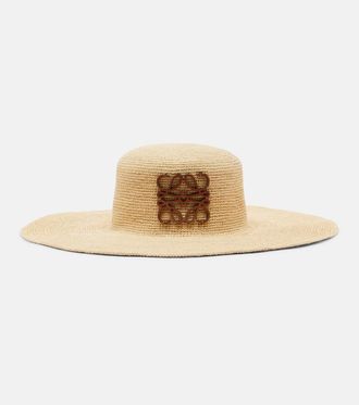 Loewe Chapeau de soleil Anagram Paulas Ibiza en raphia