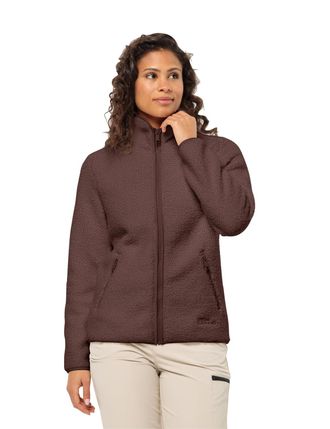 Jack Wolfskin Damen High Curl Jacket W Fleece-Jacke, Boysenberry, L