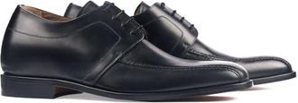 Masaltos Chaussures Réhaussantes pour Homme avec Semelle Augmentant la Taille JusquÀ 7cm. Fabriquées en Peau. Modèle Novara (42, Noir)