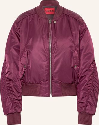 HUGO BOSS Hugo Satinblouson Ferida rot