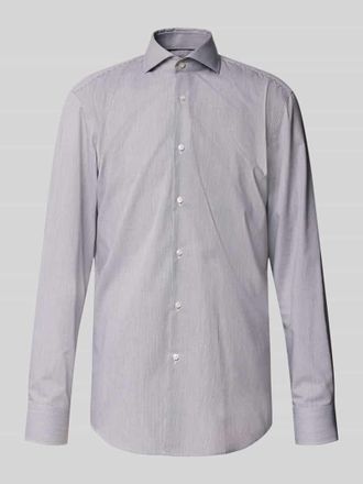 HUGO BOSS Slim Fit Businesshemd aus reiner Baumwolle Modell HANK