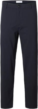 Selected Male Tapered Hose Slim Fit Slh172-Slim Tape Lorent Flex Pants Noos, Dark Sapphire