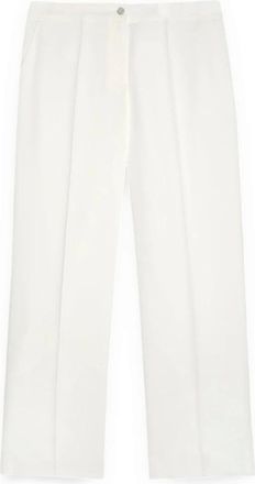 Fiorella Rubino Femme, Pantalons, Blanc, Taille: 50 FR Pantalon Large