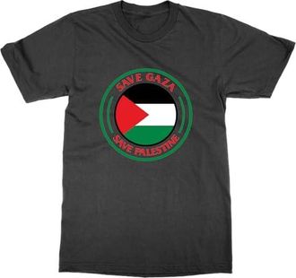 Generic T-shirt Save Gaza Save Palestine, Noir, L