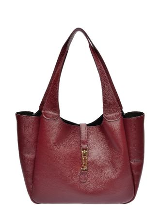 Roberta M Weinfarbe Rindsledertasche