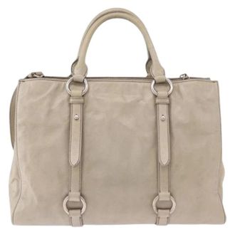 Miu Miu Pre-owned Tote Bag - - Pre-owned - Damen - Beige - ONE SIZE