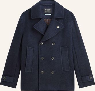 Scotch & Soda Cabanmantel blau