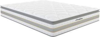 Vente-Unique Matelas 140 x 190 cm Ressorts ensach&eacute;s et surmatelas int&eacute;gr&eacute; &eacute;p.29cm - Canterbury de YSM&Eacute;E
