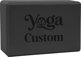 Gogo Personalisierter Yoga Block 23 x 15 x 7,5 cm EVA-Schaum Yoga Klotz f&uuml;r Pilates Meditation