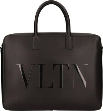 Valentino Garavani Homme, Sacs, Noir, Taille: ONE Size Mallette Classique à Double Poignée