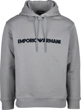 Emporio Armani Homme, Sweatshirts et sweats à capuche, Gris, Taille: 2XL SweaT-shirts à capuche