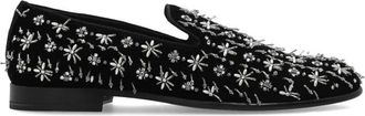 Dolce & Gabbana Chaussures &agrave; ornements scintillants style mocassins - Homme - Chaussures - Noir - Taille: 40 EU