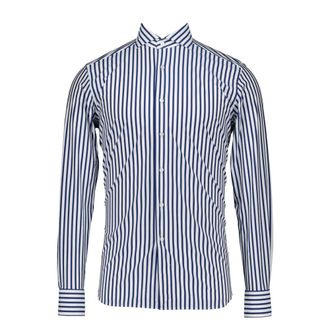 Xacus Homme, Chemises, Bleu, Taille: S Active Lange Mouw Overhemden Act520ml/21606