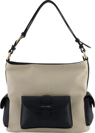 Pourchet Femme, Sacs, Bleu, Taille: ONE Size Reporter Shoulder Bag