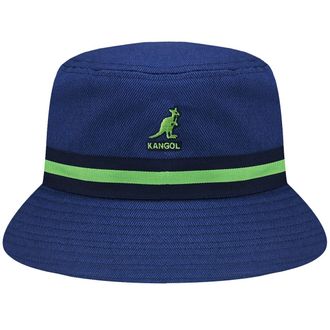 Kangol Unisex-Erwachsene Stripe Lahinch Fischerhut, Blau-Blau (Marineblau), Large