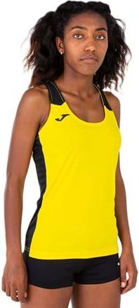 Joma Débardeur Femme Record II, Mixte, Jaune & Noir, XS