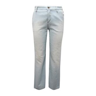 Twinset Weite Hosen Made in Italy - - Jeans - Damen - Blau - W26