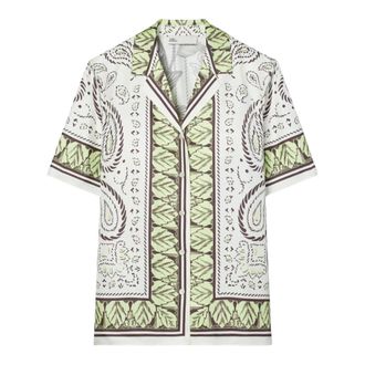 Tory Burch Camp Shirt - - Blouses & Shirts - Damen - Mehrfarbig - S