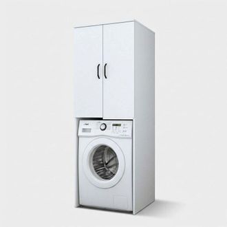 M&S Collection Platzsparender Waschmaschinen&uuml;berbau aus Melamin KD110