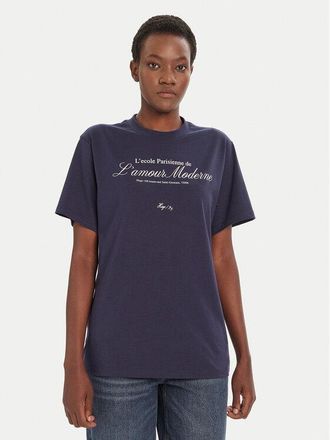 HUGO BOSS T-Shirt Vintage 50545551 Dunkelblau Relaxed Fit